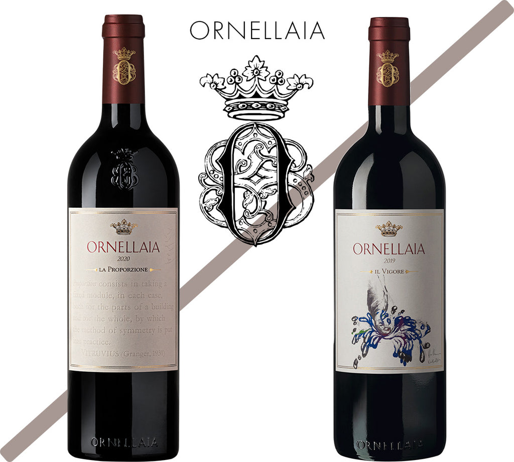 Ornellaia Etichette Speciali – Il Vigore & La Proporzione | Box 2 Vini ...
